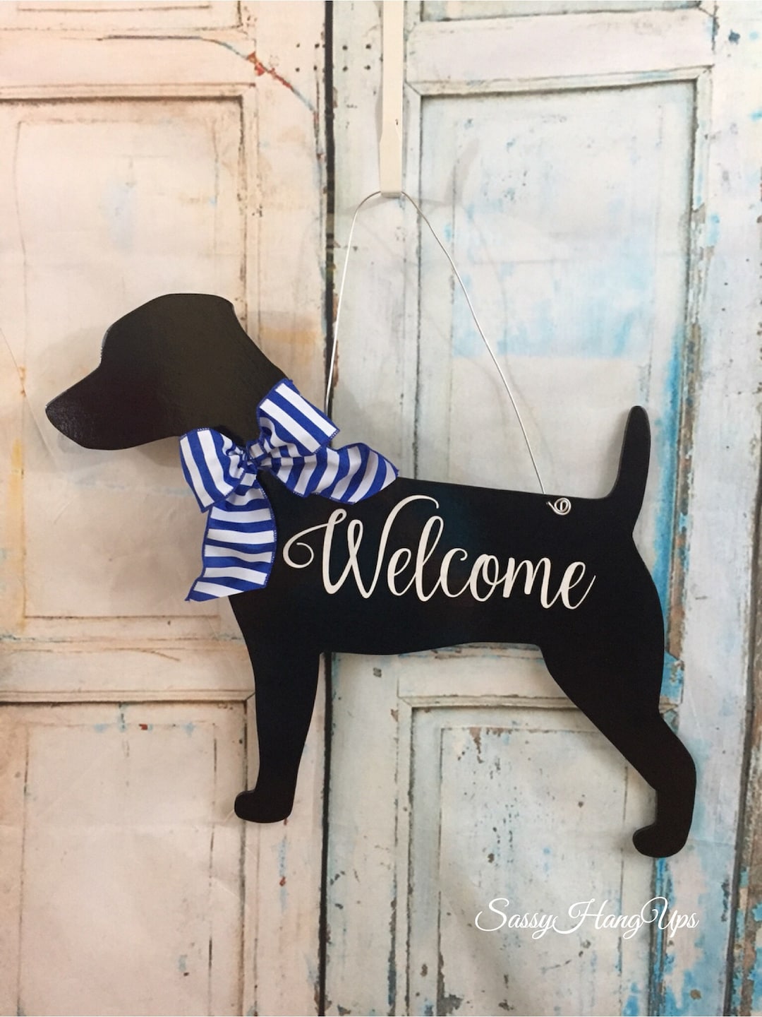 Jack Russell Terrier, Jack Russell Door Hanger, Jack Russell Door Decor ...