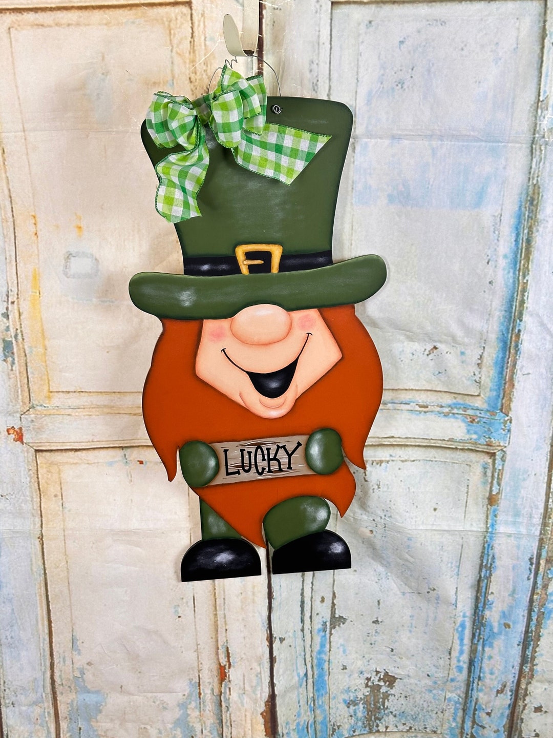 St Patrick Day Door Hanger, St Patty Day Door Hanger, Irish Door Hanger ...