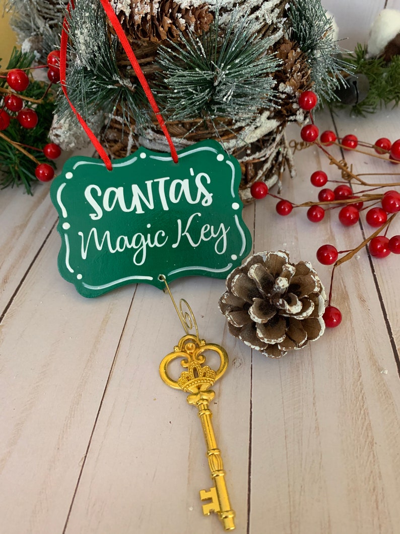Santa's Magic Key Key of Santa Magic Key Santa Key | Etsy