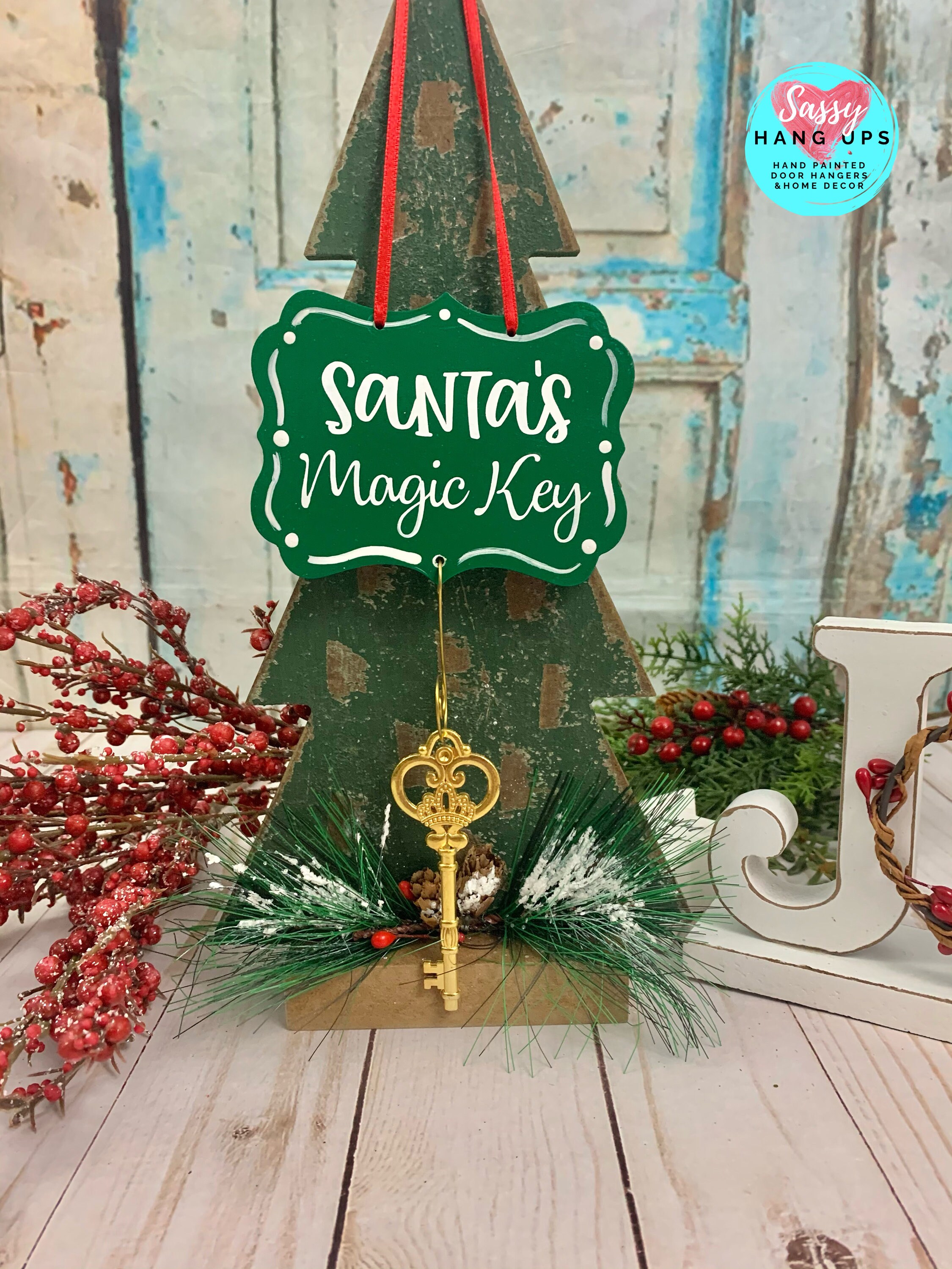 Santa's Magic Key Key of Santa Magic Key Santa Key | Etsy