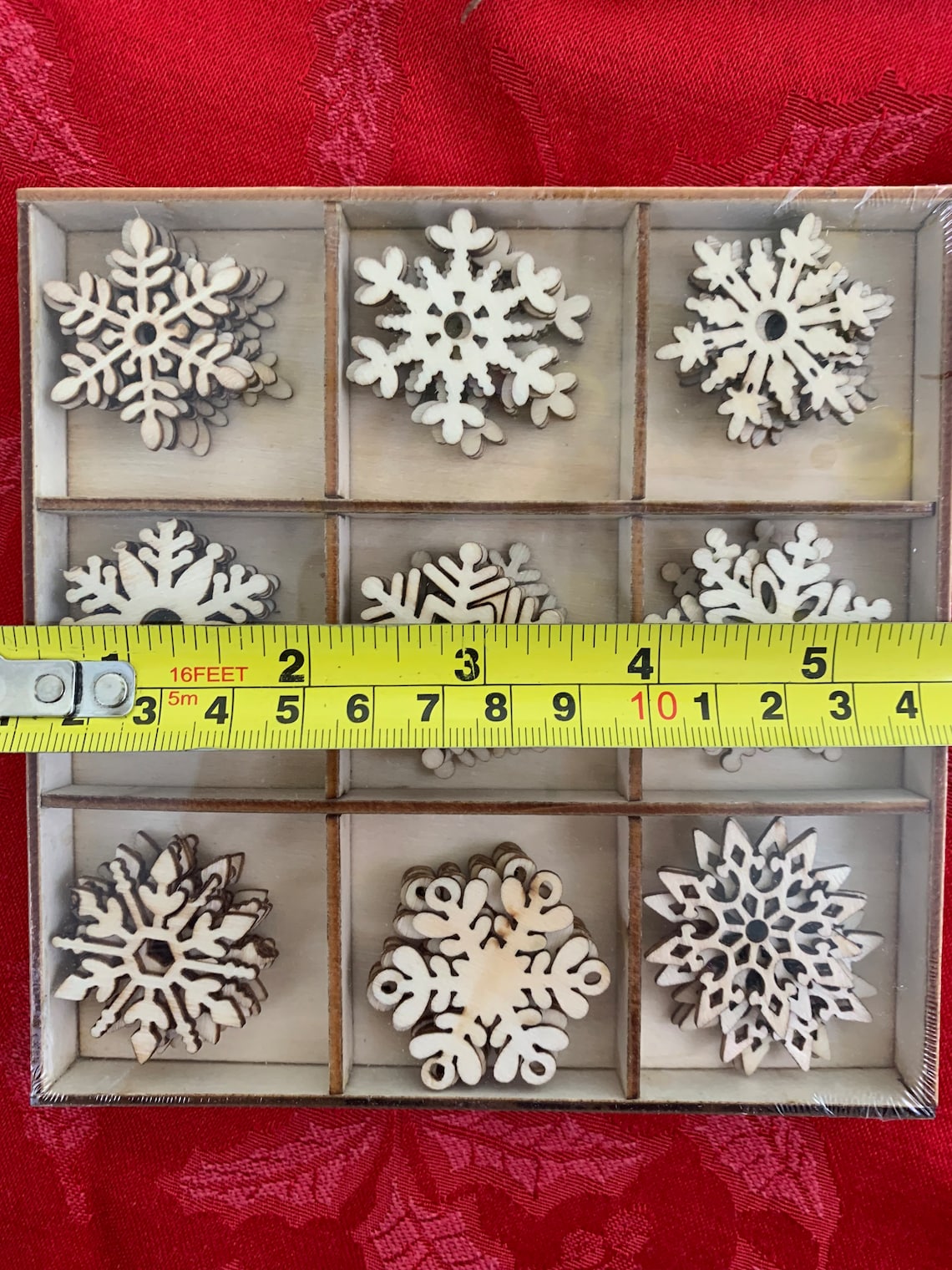 Laser Cut Snowflakes Mini Snowflakes Blank Wood Snowflakes - Etsy
