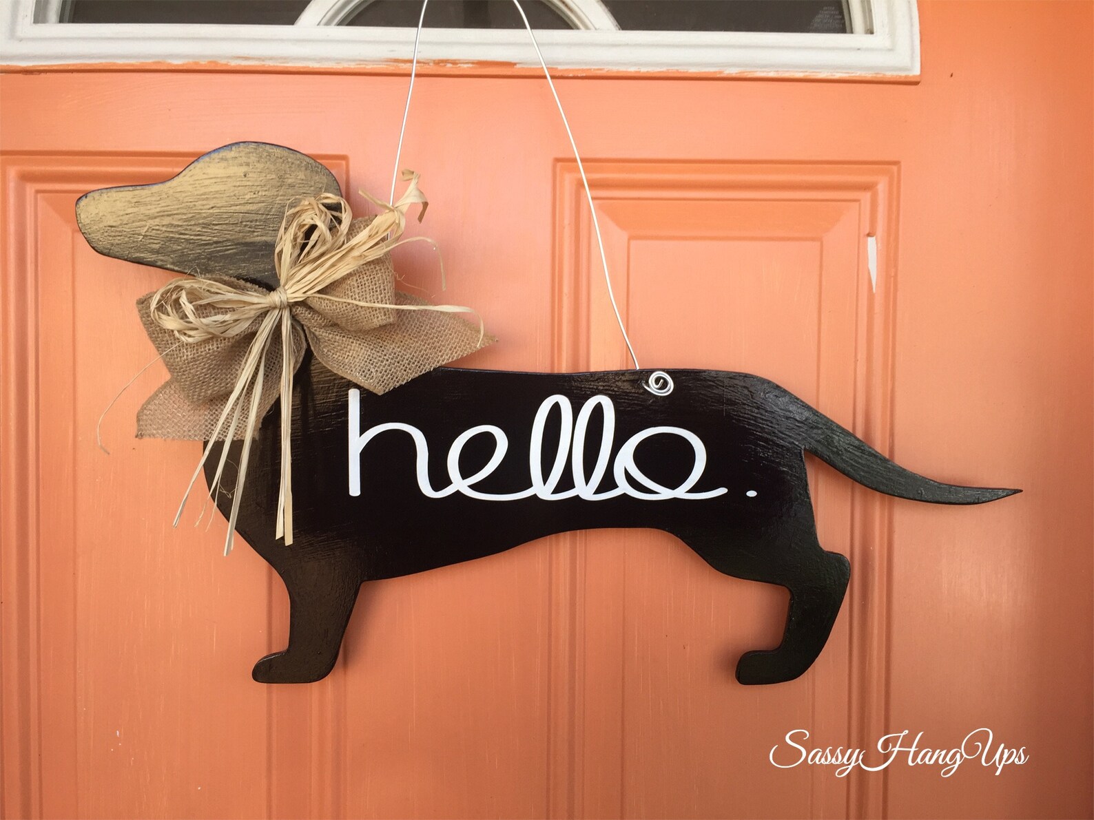 Dachshund Door Hanger Dog Door Hanger Dog Door Decoration - Etsy