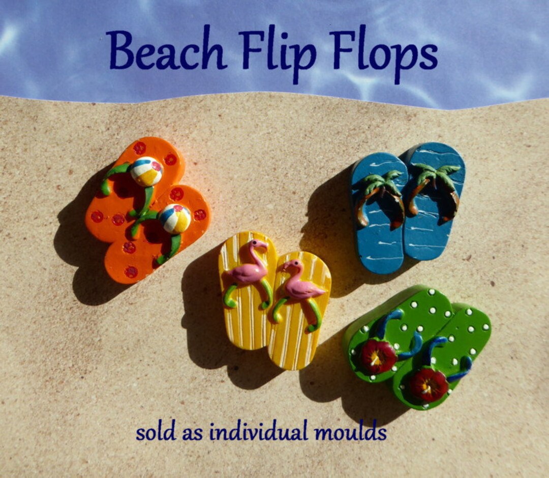 Flip Flops Silicone Mold: Summer DIY Crafts - Etsy