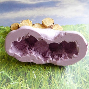 Tree Stump Border Silicone Mold DIY Crafts Chocolate Candy - Etsy