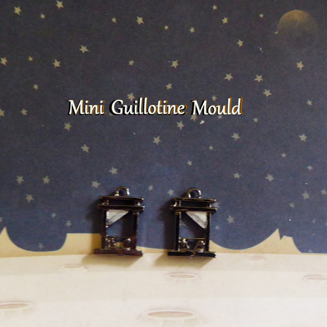 Mini Guillotine Silicone Mold for DIY Crafts. Halloween Projects - Etsy