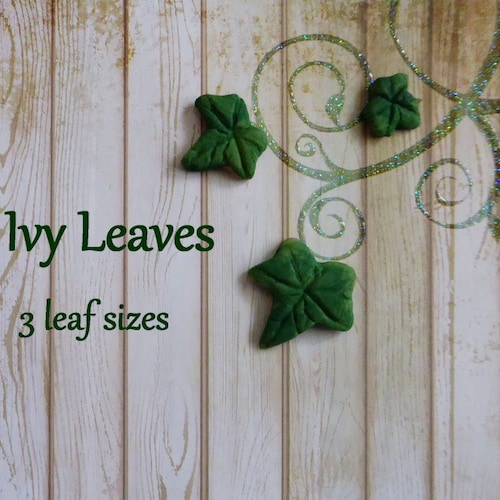 Ivy Leaf Silicone Mold Create Two Ivy Leaf Cluster Pieces | Etsy