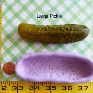 Dill Pickle Silicone Mold DIY Crafts Chocolate Candy Cake Tool Topper ...