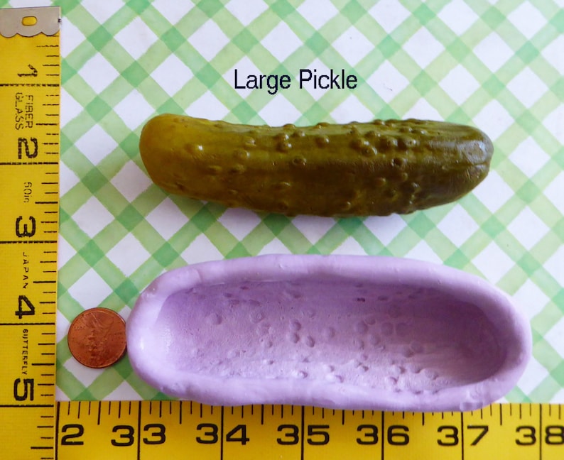 Dill Pickle Silicone Mold DIY Crafts Chocolate Candy Cake Tool Topper ...