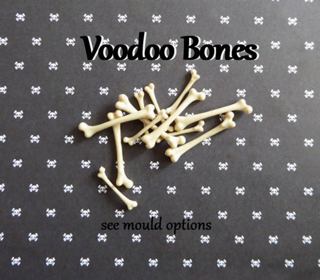 Halloween Voodoo Skeleton Bone Silicone Molds, Candy, Resin. DIY Crafts ...