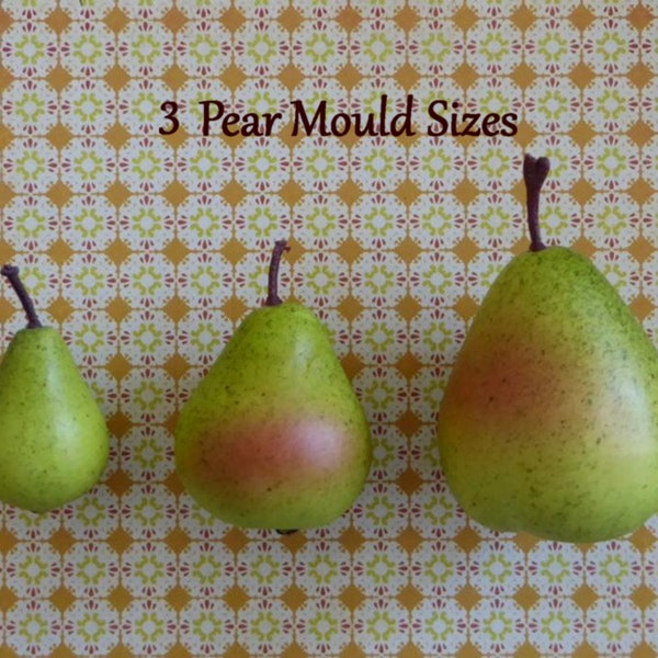 Pear Silicone Mold - Etsy