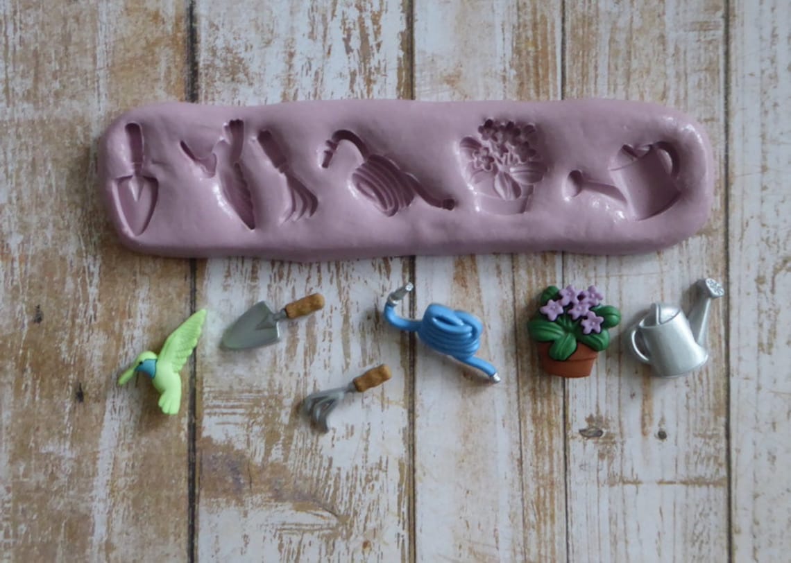 Silicone Mold DIY crafts Chocolate Candy Cupcake Topper | Etsy