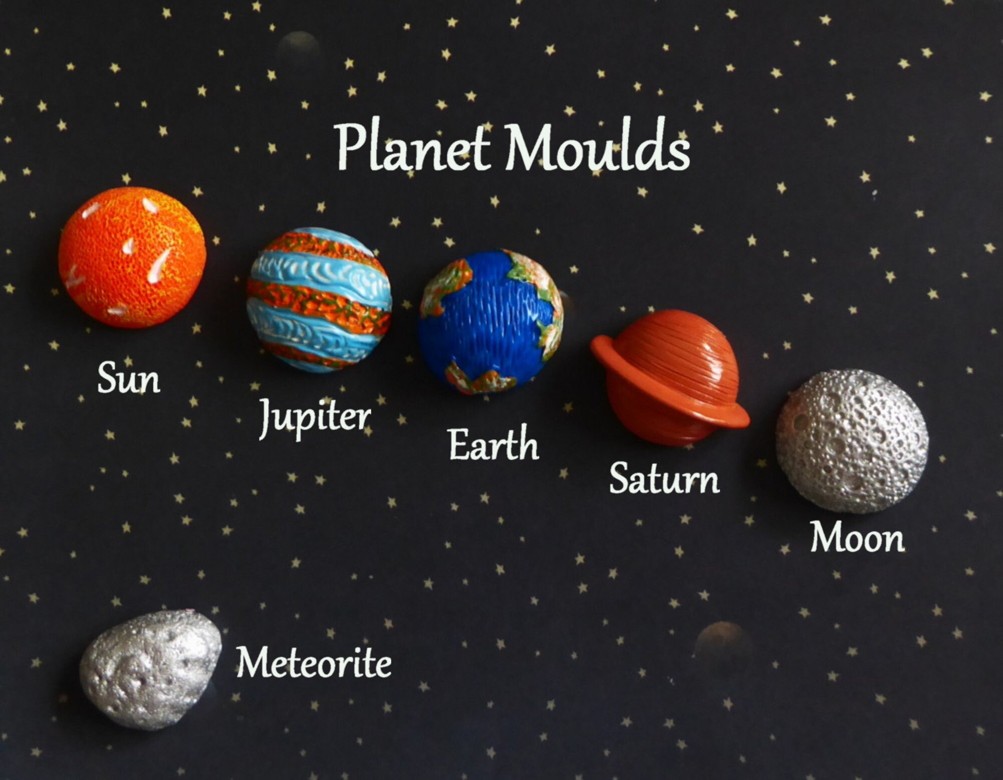 Planet Saturn Made Of Candy