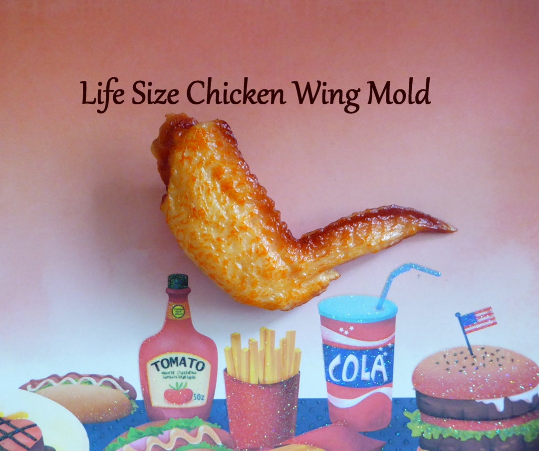 Life Size Chicken Wing Tip, Food Prop Silicone Mold for DIY Crafts - Etsy