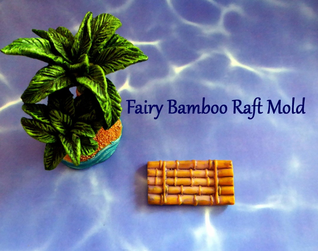 Bamboo Raft or Fence or Gate Silicone Mold for DIY Crafts.terrarium ...