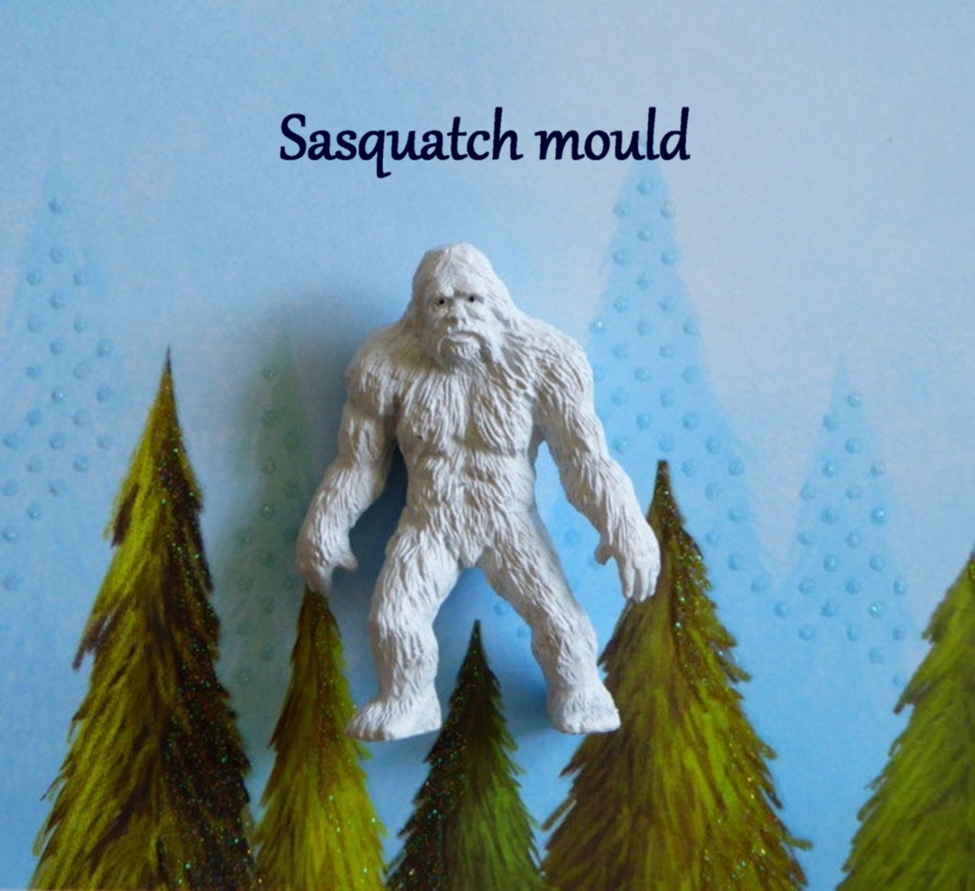 Yeti Silicone Mold for DIY Crafts. Chocolate Candy, Cupcake Topper ...