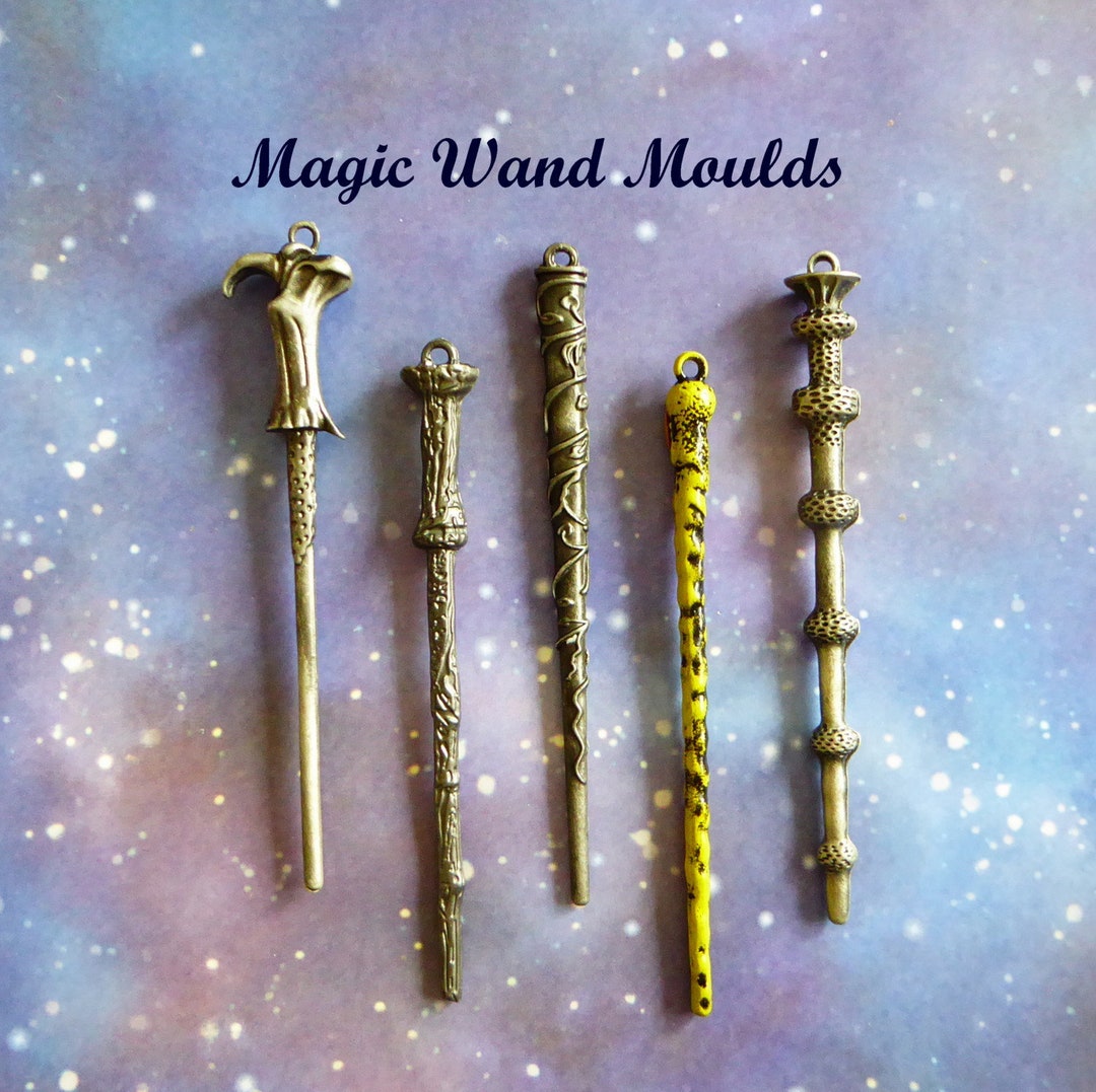 Wizard Wand Silicone Mold, DIY Crafts, Cake Topper, Halloween Favors - Etsy