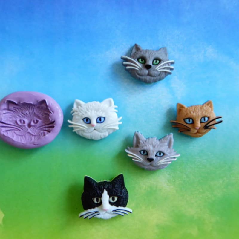 Cat Face Mold - Etsy