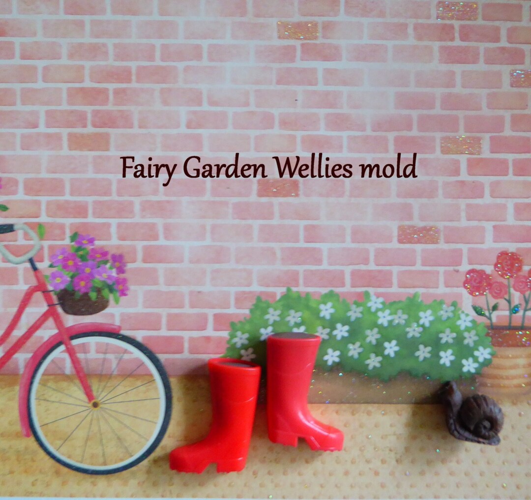 Fairy Garden Wellies, Galoshes Silicone Molds for DIY Crafts - Etsy