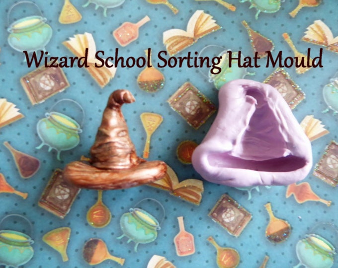 Wizard Hat Silicone Straw Topper Mold - Etsy