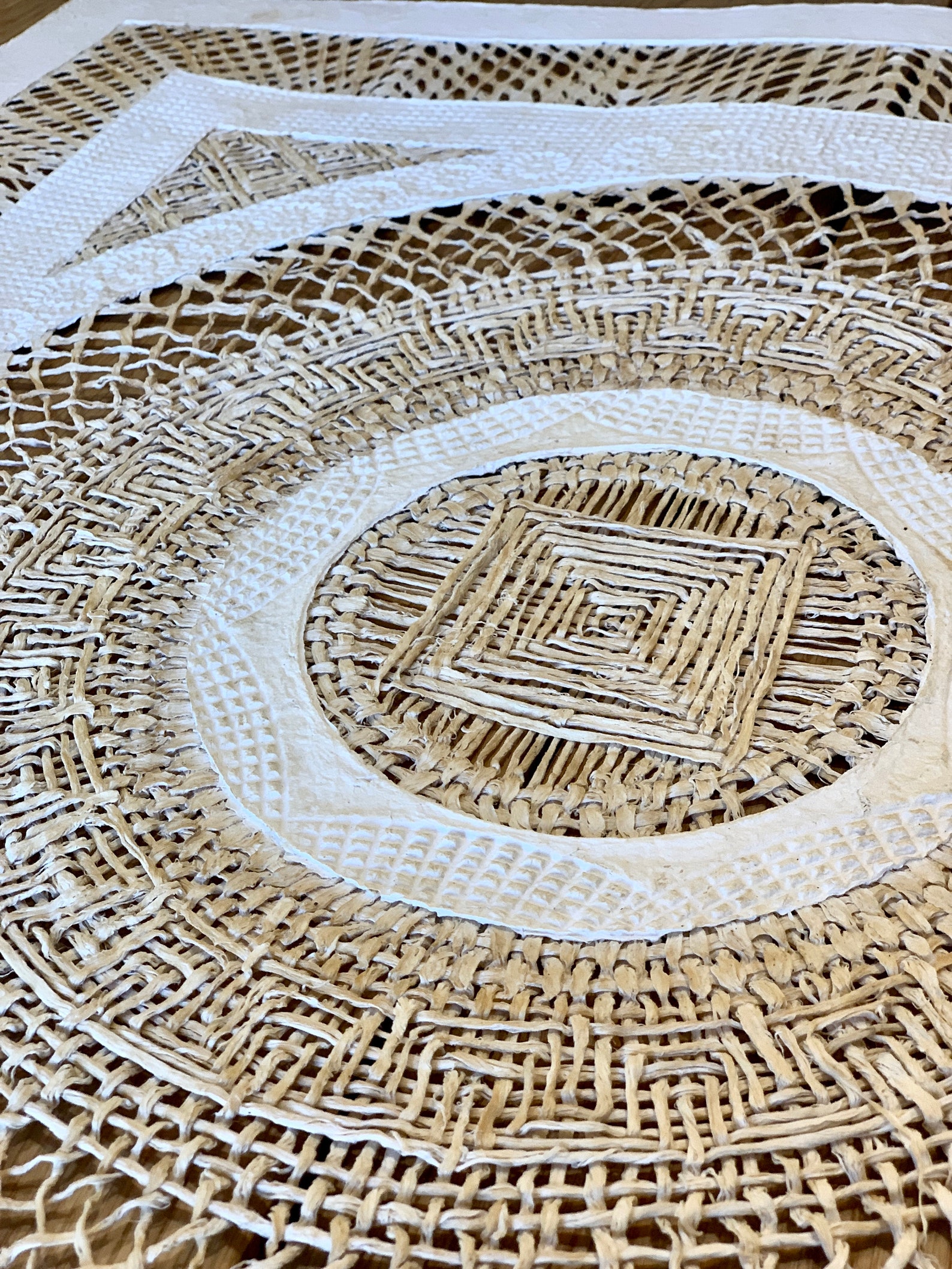 XL Mexican Handmade Amate Paper 31.25sq frame Not - Etsy