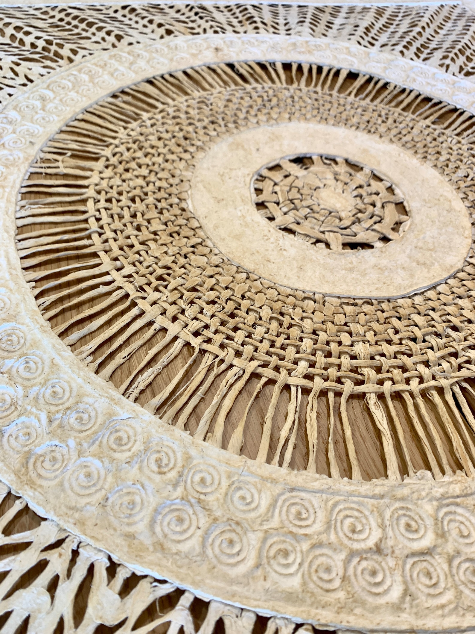 XL Mexican Handmade Amate Paper 31.25sq frame Not - Etsy