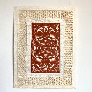 Medium Mexican Handmade Amate Paper 11.75x15.5 - Etsy