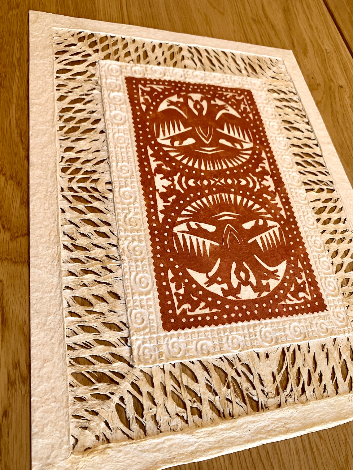 Medium Mexican Handmade Amate Paper 11.75x15.5 - Etsy