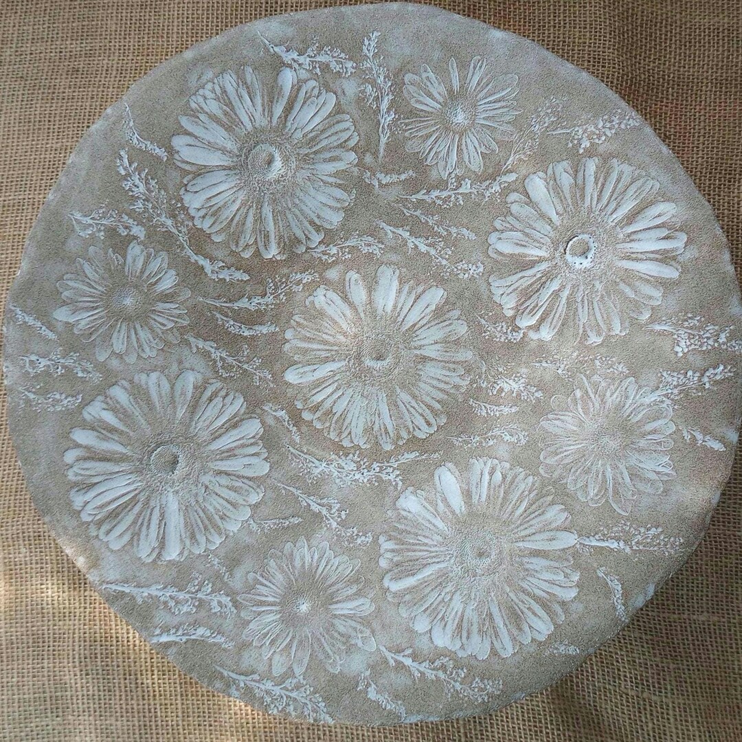 Botanical Pottery, Decorative Plate, Farmhouse Decor, Fine Art Ceramics ...