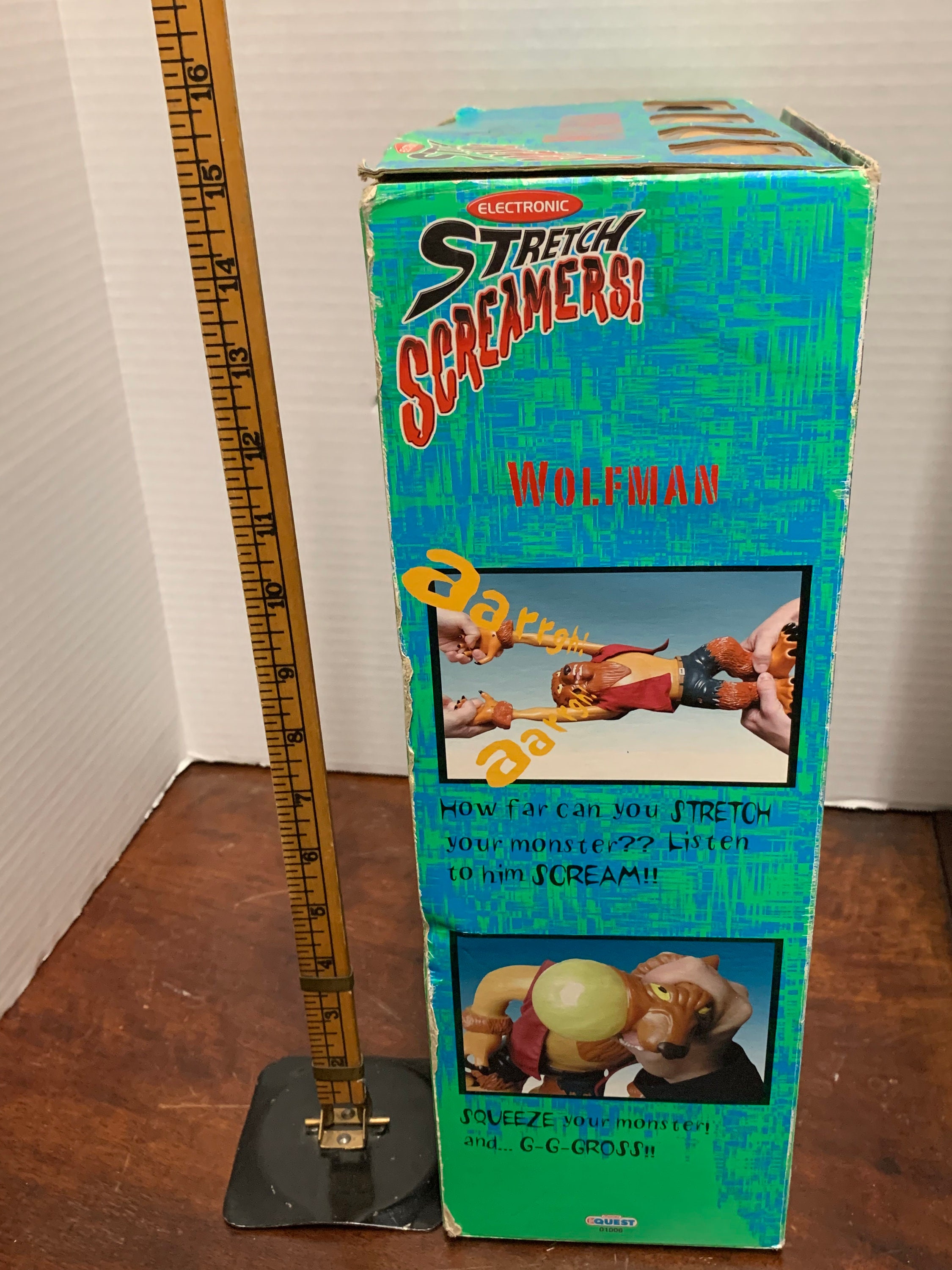 Vintage Strechy Screamer Toy in Box - Etsy