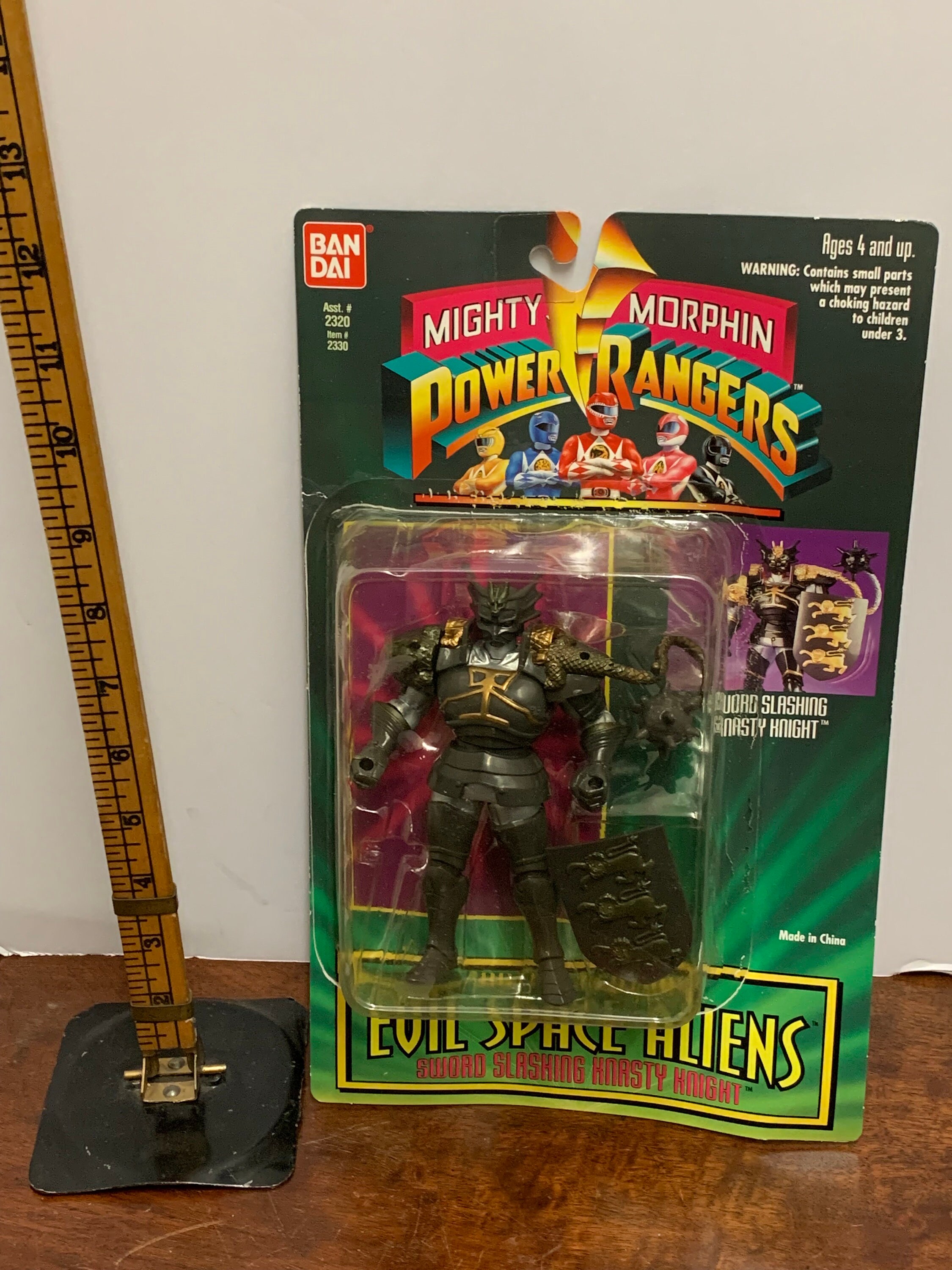 Vintage Mighty Morphin Power Rangers Evil Space Aliens Sword Slashing ...
