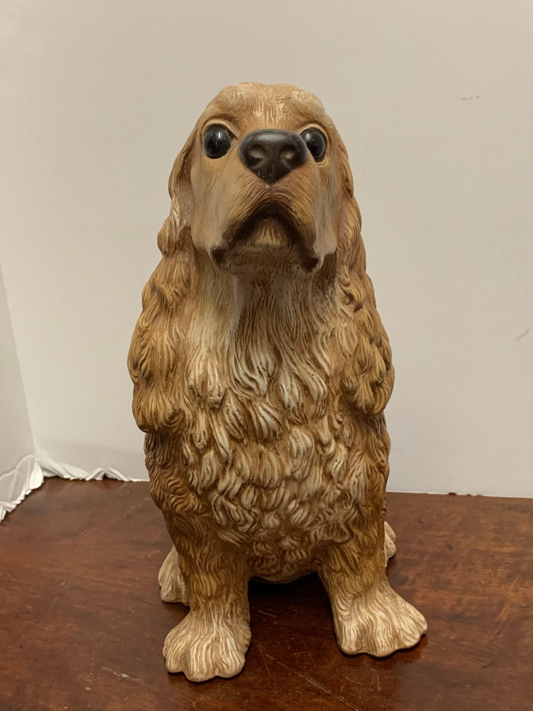 1993 Homco Resin Cocker Spaniel - Etsy