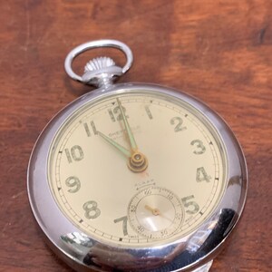 Vintage Sheffield “dollar Watch” Stainless Steel Pocket Watch - Etsy