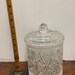 MCM Heavy Cut Crystal Ice Bowl With Lid - Etsy