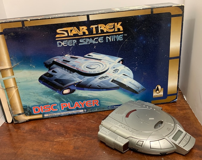1996 Star Trek Deep Space 9 Portable/car CD Player With Box - Etsy
