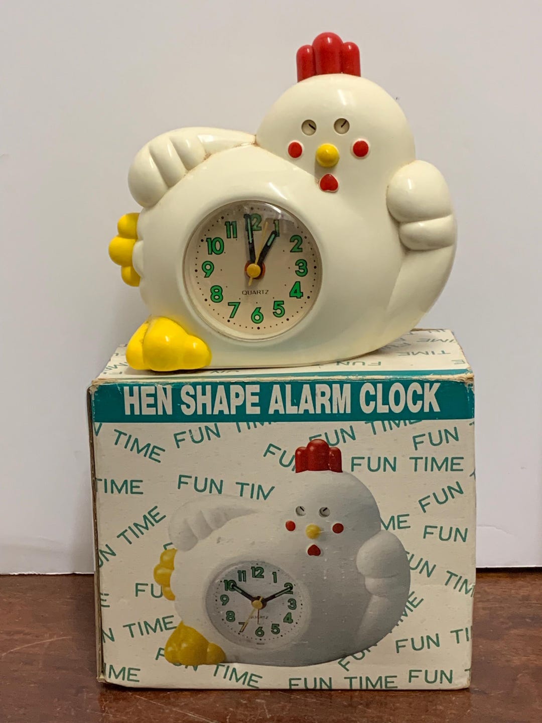 Vintage Hen Shape Alarm Clock - Etsy