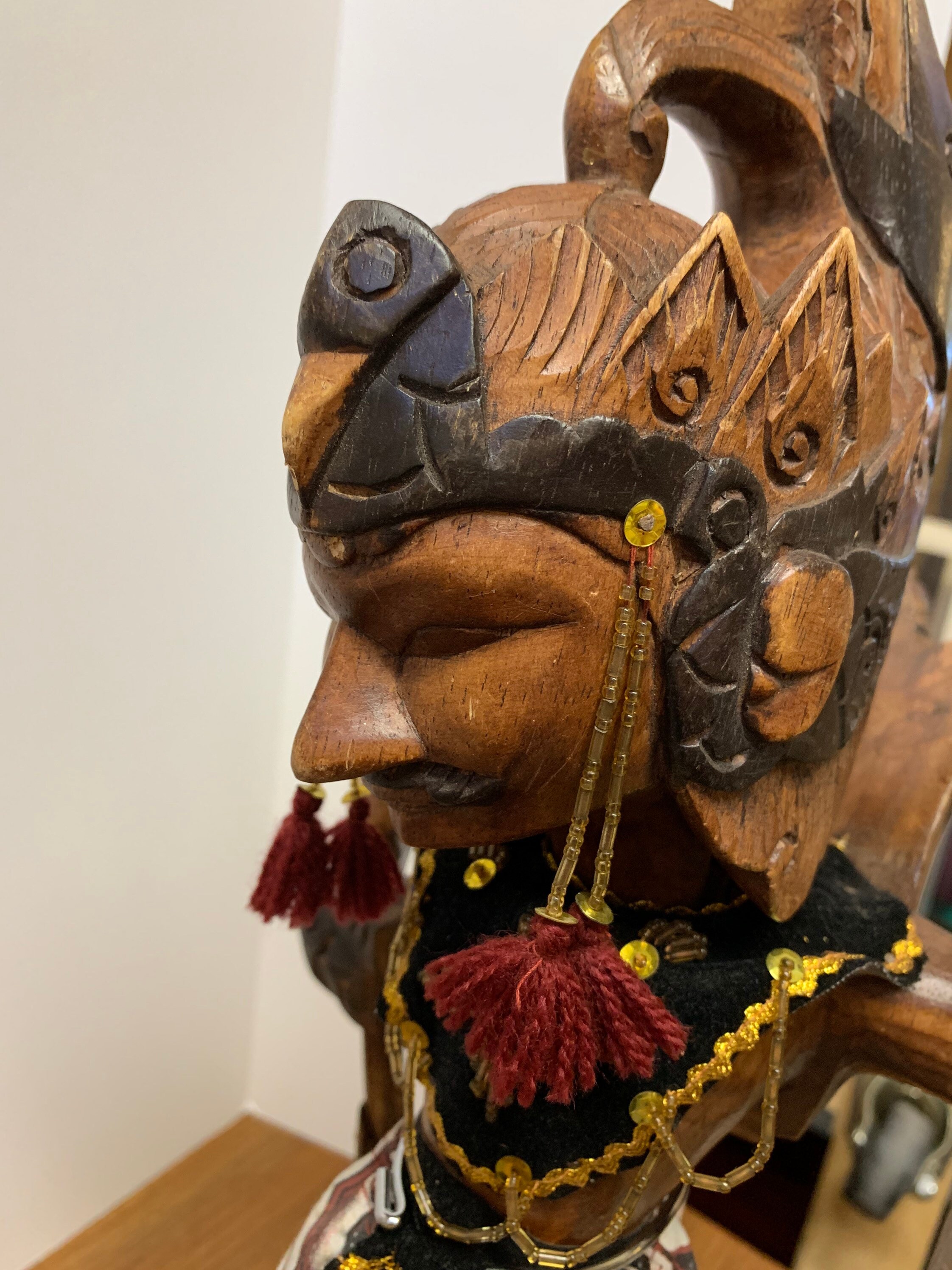 1940s Tibetan Theatre Hand Puppet - Etsy