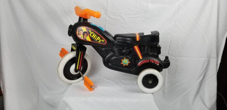 RARE Original 1970s Chips Trike! - Etsy