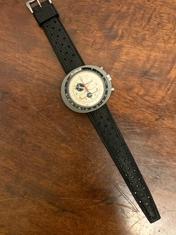 1972 Sears Chronograph By Heuer Leonidas “Easy Rider”… - Gem