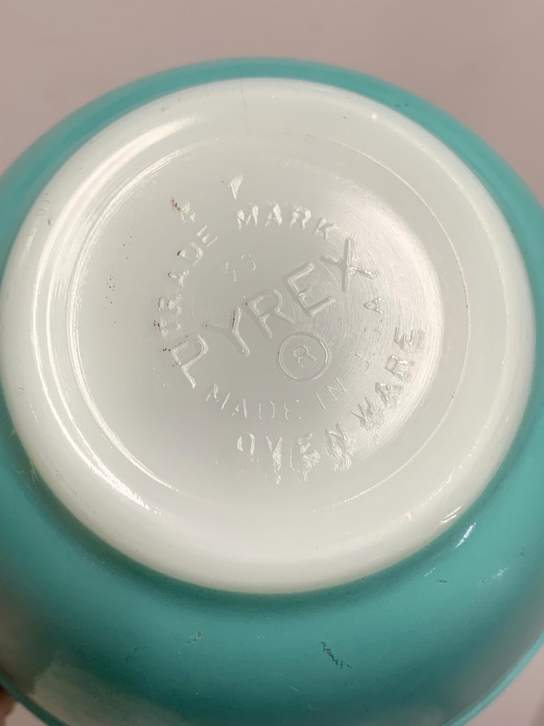 Vintage Primary Colors Pyrex Bowl Set - Etsy