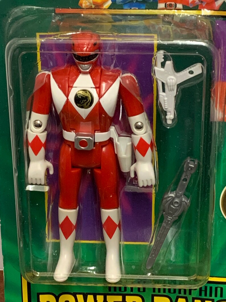 Vintage Mighty Morphin Power Rangers Jason Action Figure - Etsy