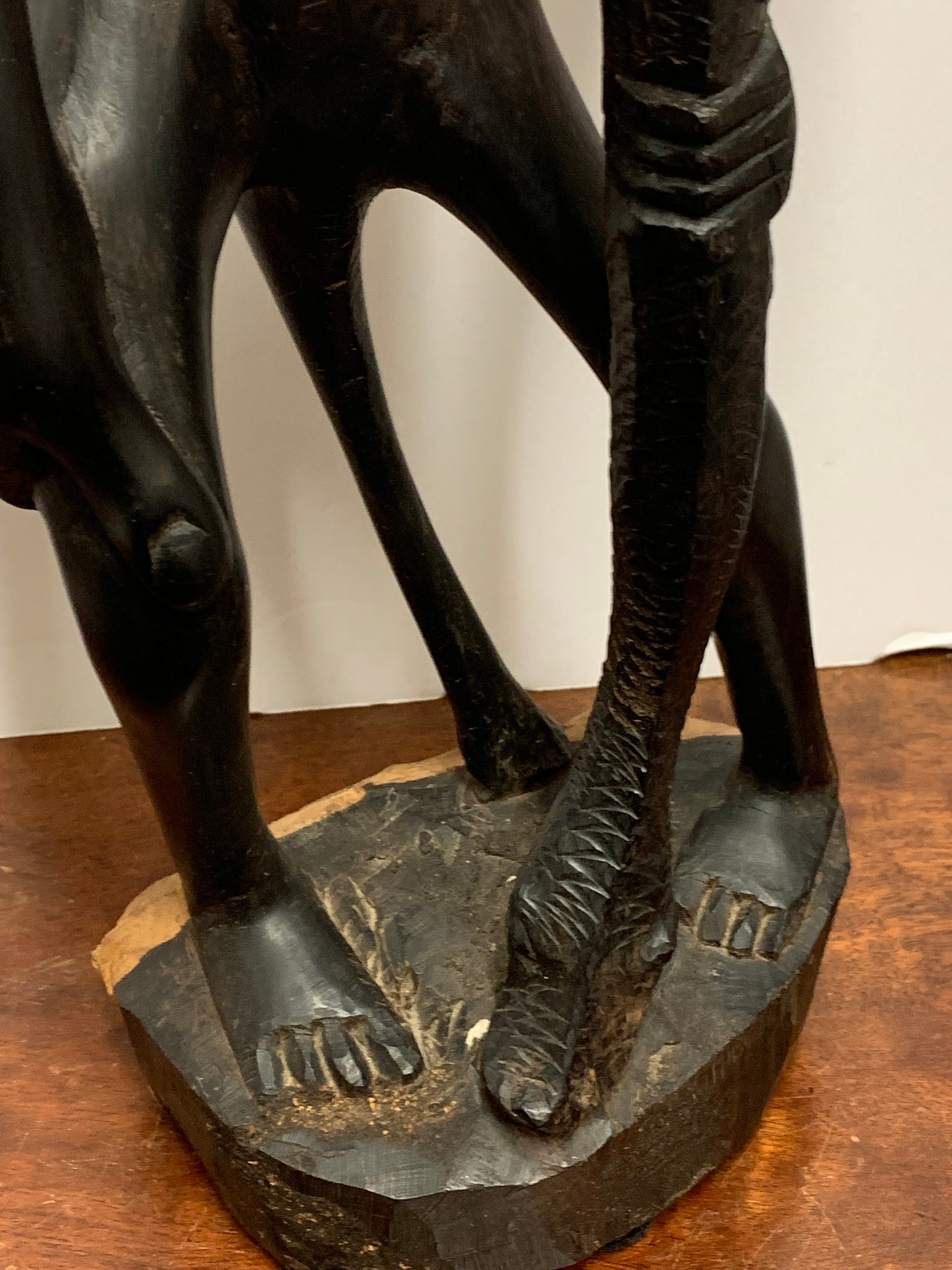 Original 1950s Makande Ebony Wood Shetani Sculpture - Etsy