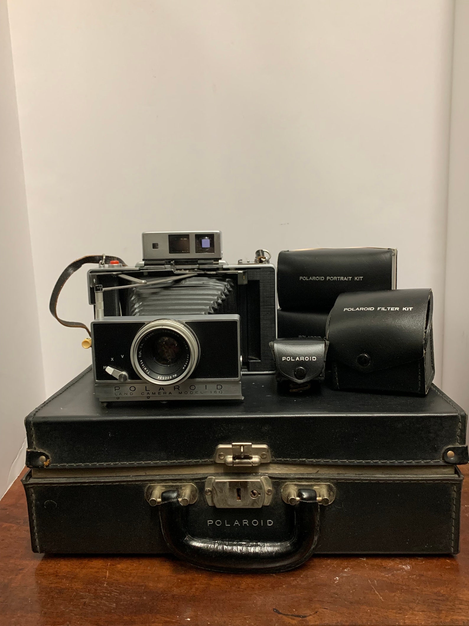 1960s Polaroid Land Camera Model 180 With Case and Accessories - Etsy