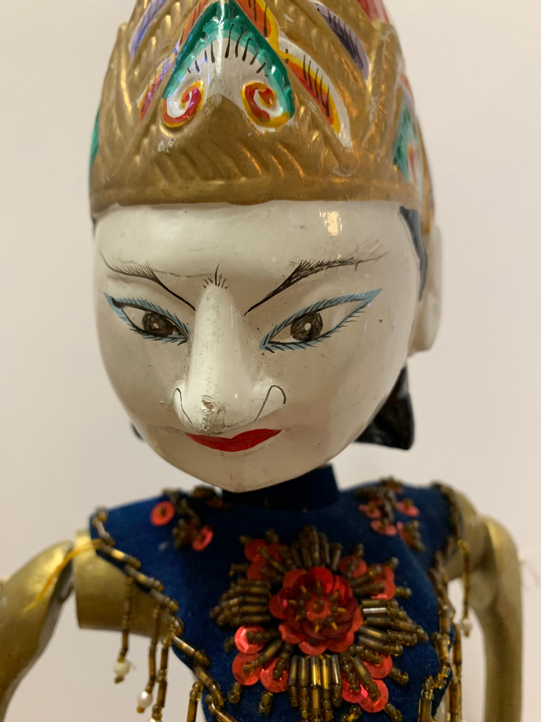 1940s Tibetan Theatre Hand Puppet - Etsy