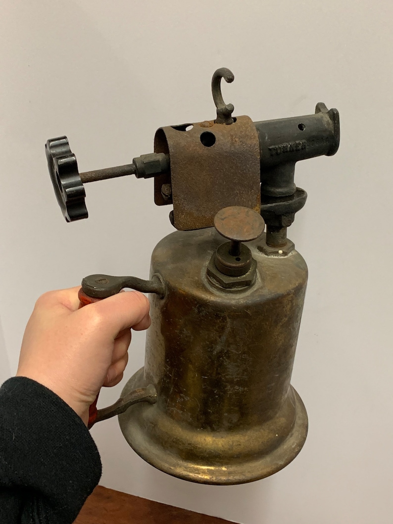 Antique Hand Railroad Blow Torch - Etsy