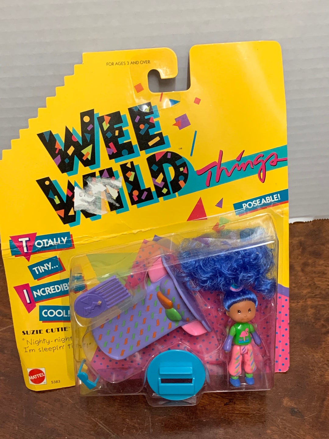 1987 Wee Wild Things Doll in Box - Etsy