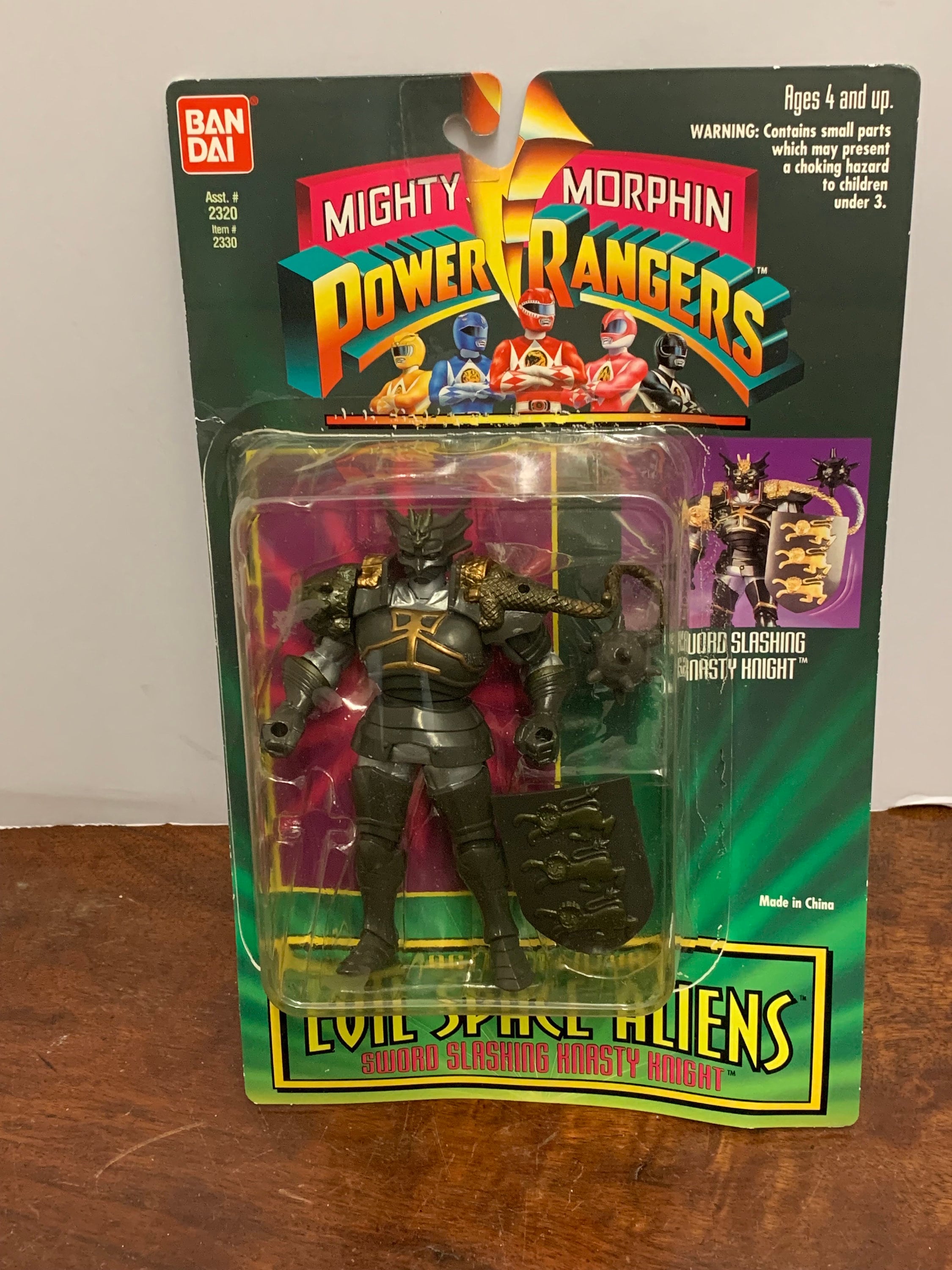 Vintage Mighty Morphin Power Rangers Evil Space Aliens Sword Slashing ...