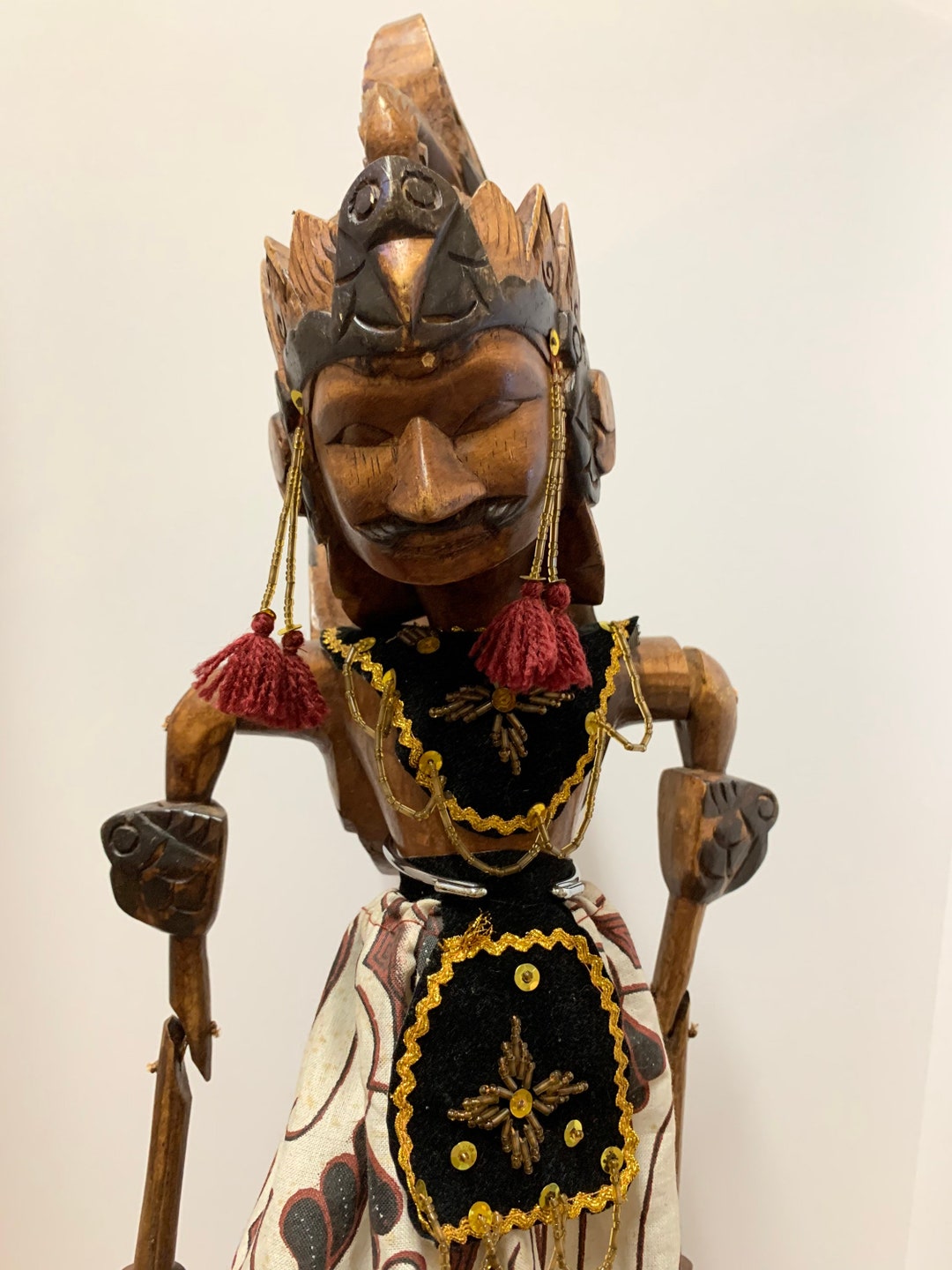 1940s Tibetan Theatre Hand Puppet - Etsy