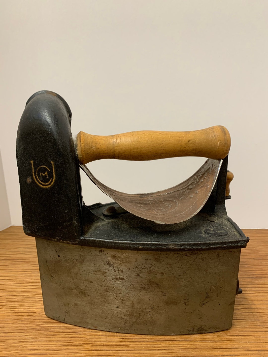 Antique Victorian Cast Iron Clothes Iron With Chimney - Etsy