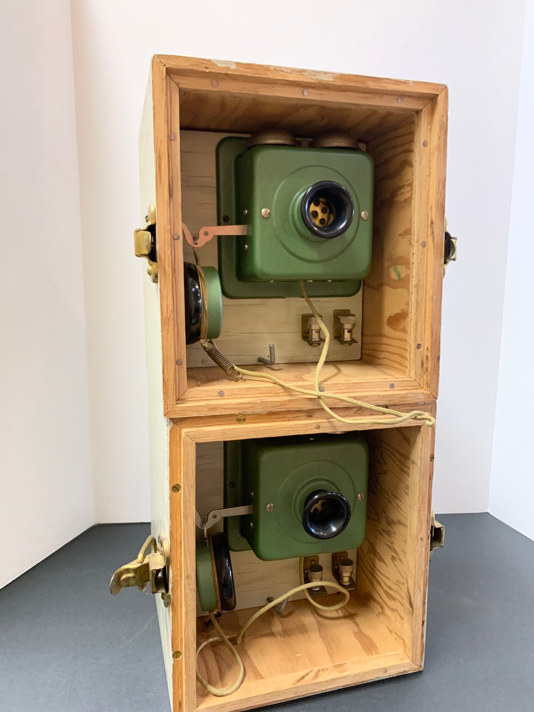 1920s Pair of Connecticut Telephone and Electronic Field Phones - Etsy