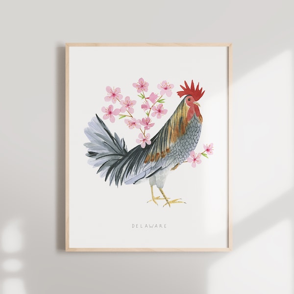 Blue Hen Chicken - Etsy